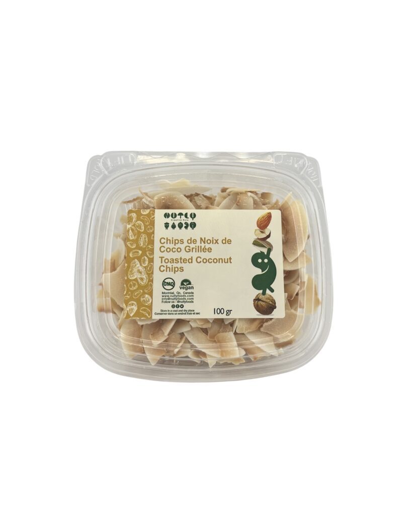 Toasted Coconut Chips - Nutly Foods Canada