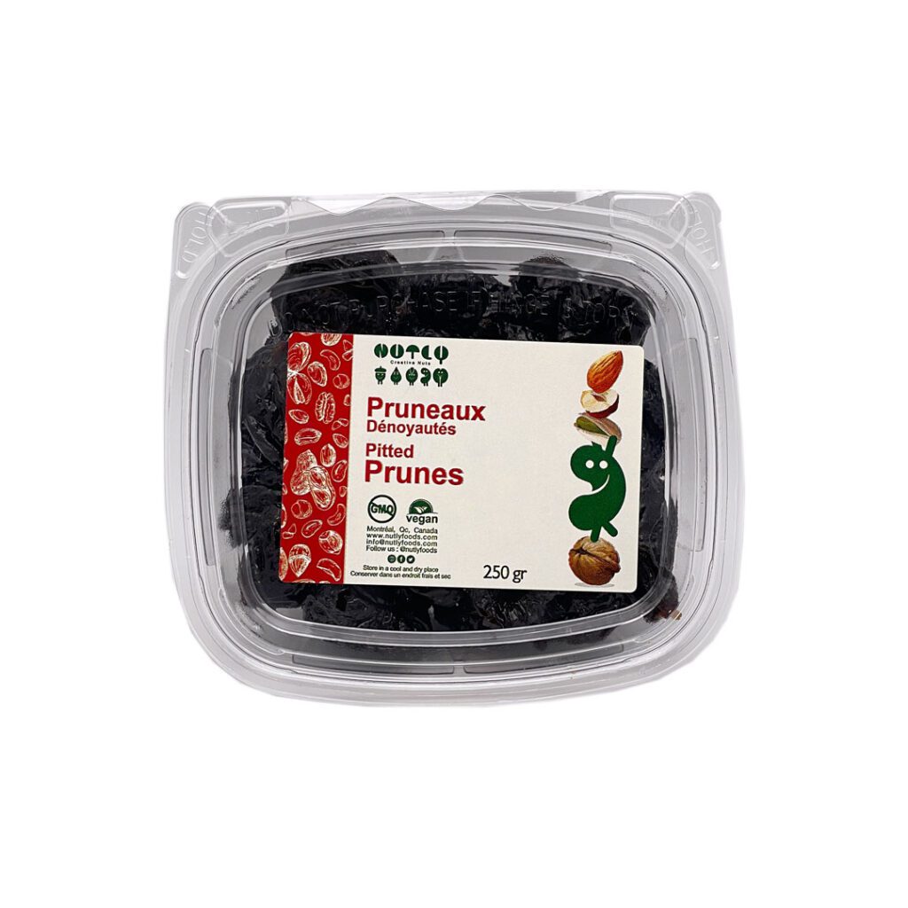 Pitted Dried Prunes - Nutly Foods Canada
