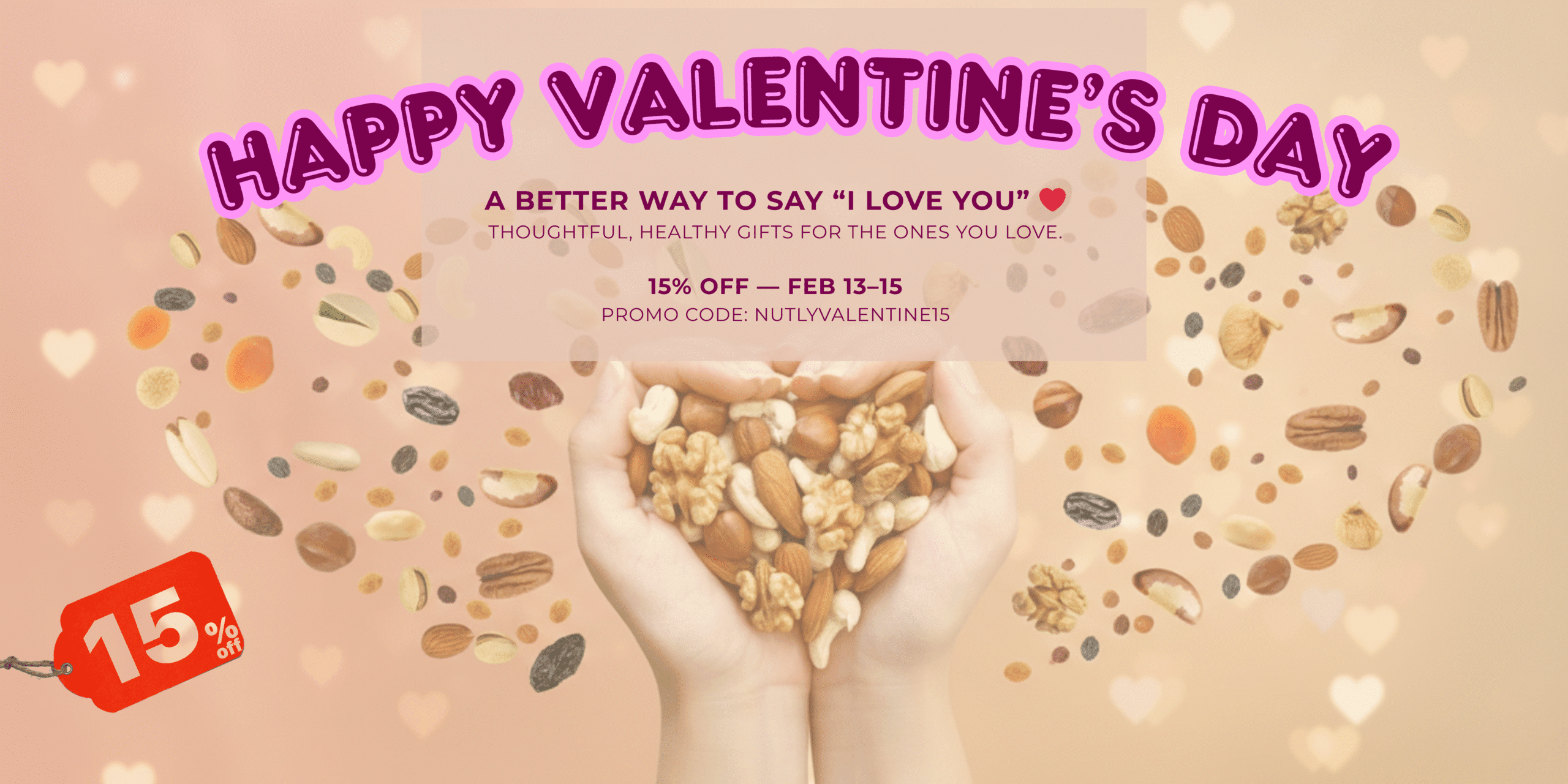 Valentine Snack Sale Canada – Healthy Gifts with Nuts & Dried Fruits